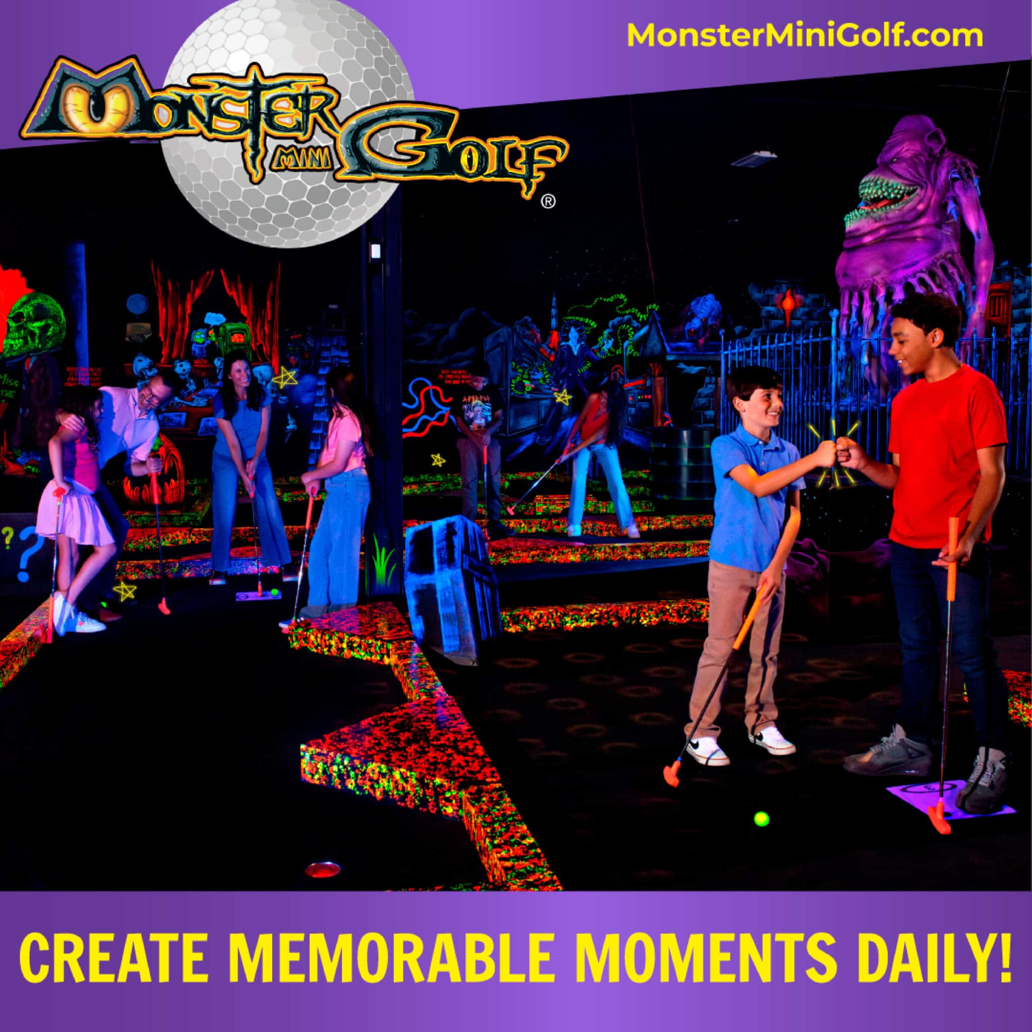 Monster Mini Golf Scares Up Record Growth In 2025 | Monster Mini Golf