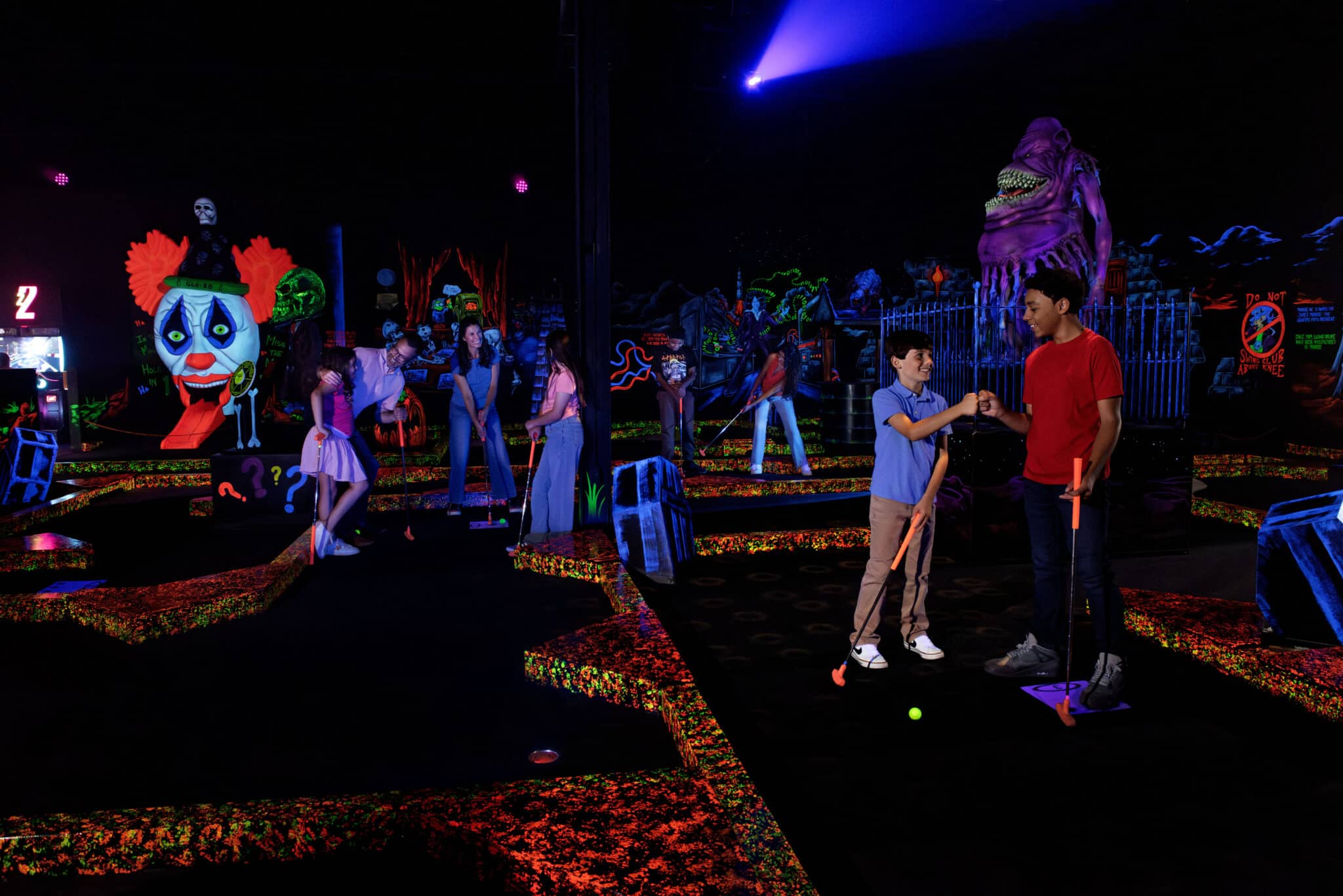 Cherry Hill Birthday Parties | Monster Mini Golf Epic Indoor Fun